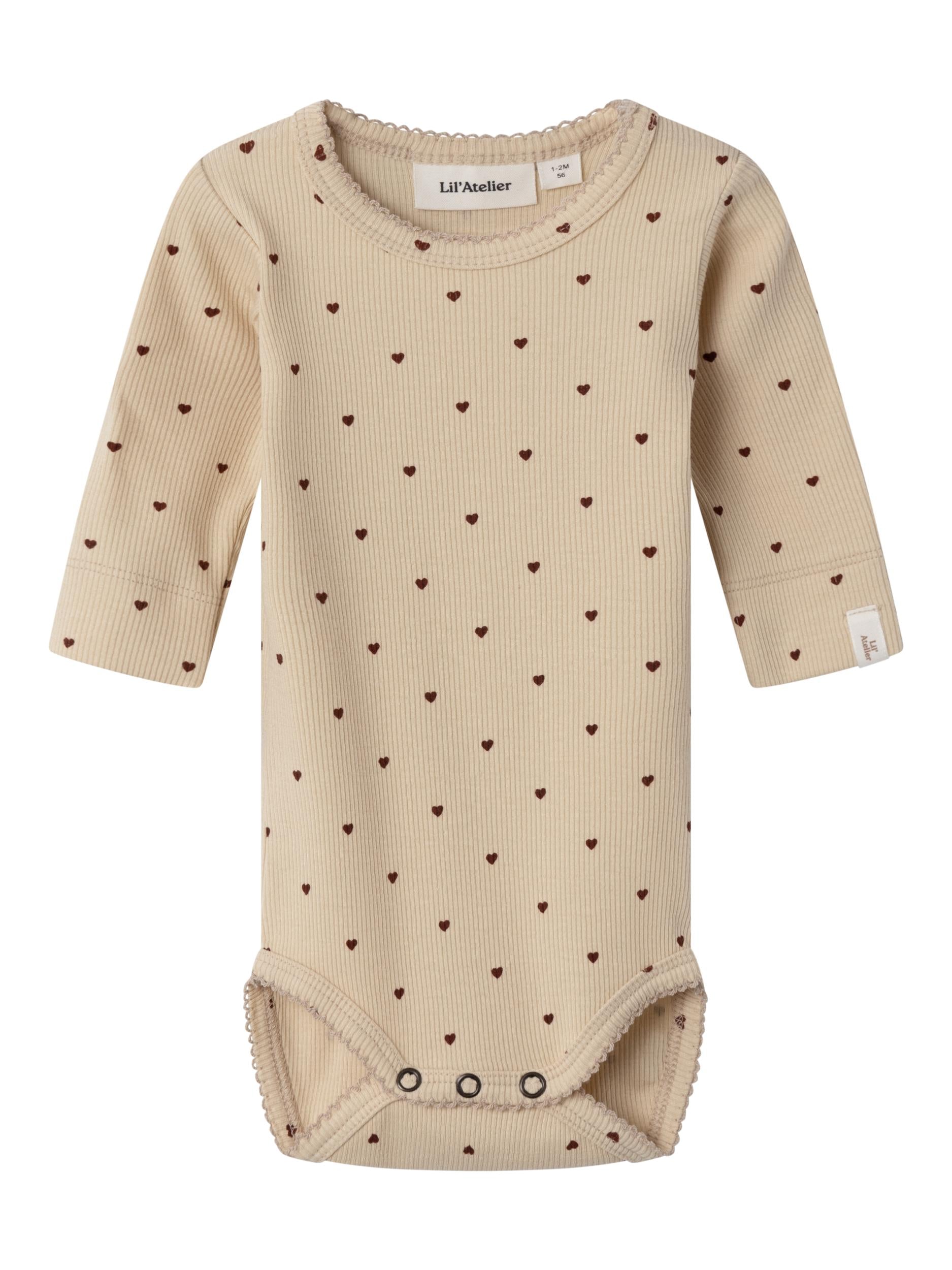 Lil Atelier Gago Body med hjerter ┃Køb Lil Atelier Bodystockinger ...